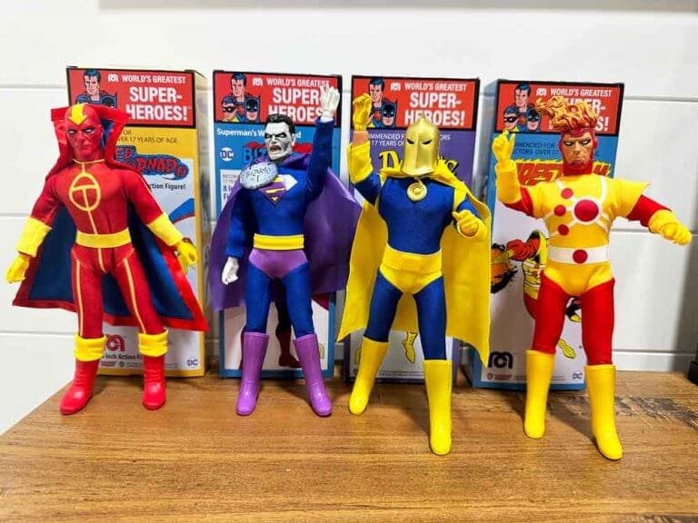 Mego 50th Anniversary Super Heroes In Hand Review