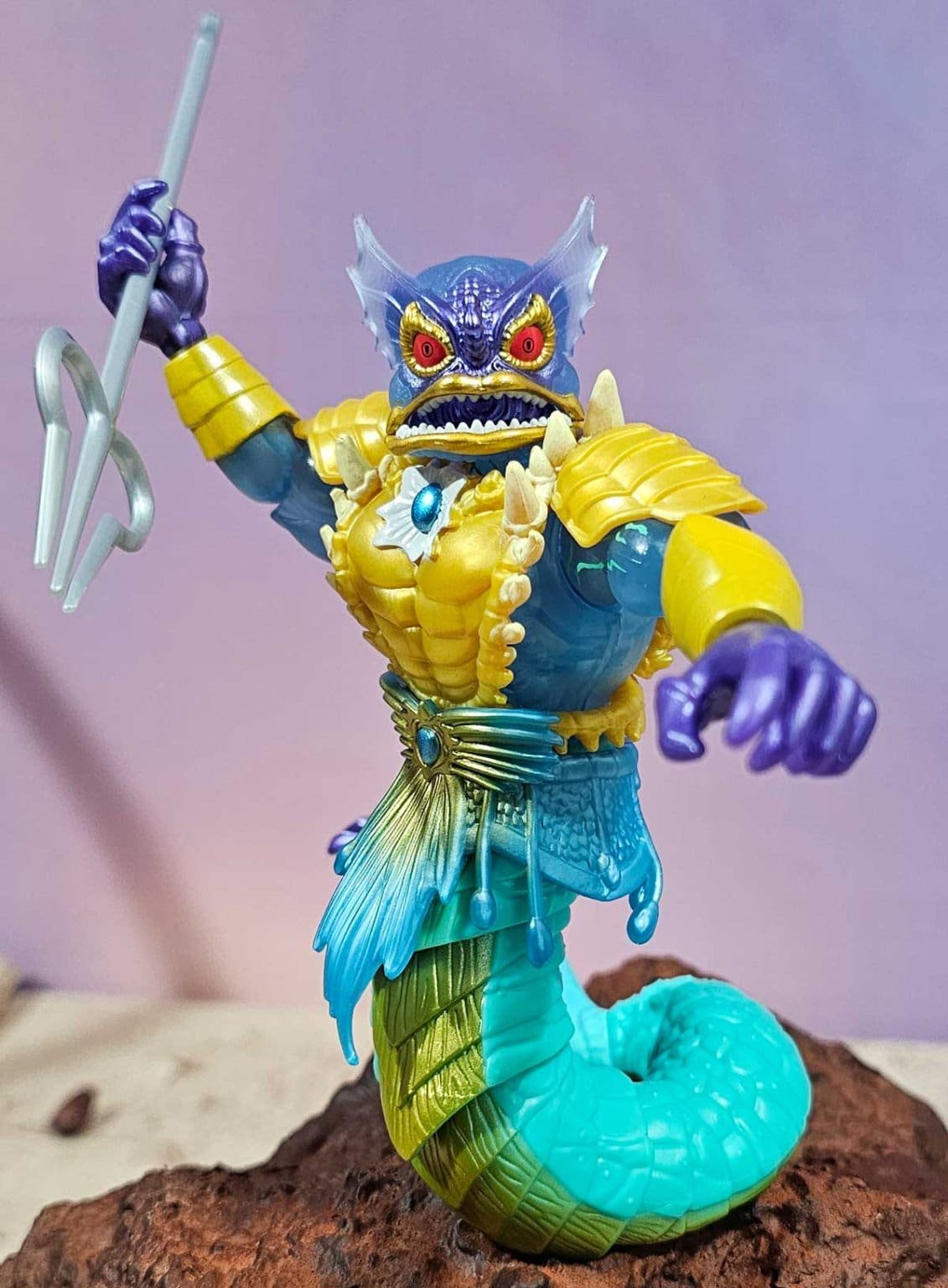 Mutated Mer-Man Deluxe Turtles of Grayskull In-Hand Images - Toy Habits