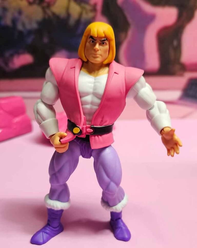 Prince Adam & Cringer MOTU Cartoon Collection In-Hand Images