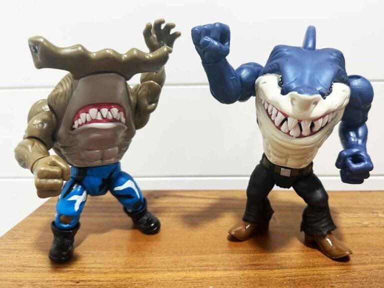 30th Anniversary Street Sharks by Mattel In Hand Images