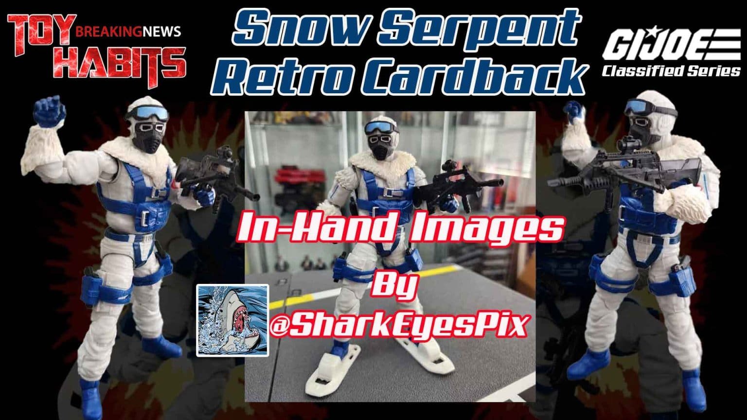 Snow Serpent GI Joe Classified Series Retro Cardback In-Hand Images ...