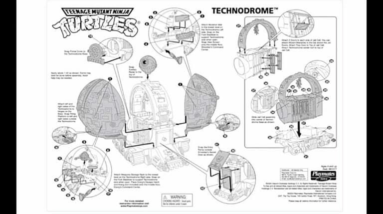Classic Technodrome TMNT Amazon Exclusive Box and In-Hand Images - Toy ...