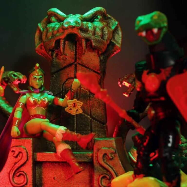 Snake Lair MOTU Origins SDCC 2024 Booth Reveal & Official Images