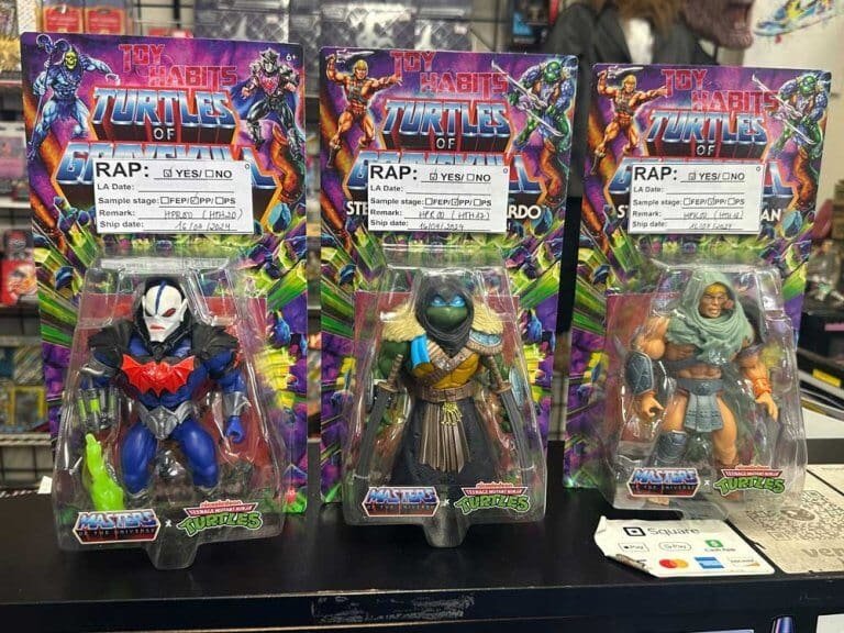 Turtles of Grayskull MOTU Wave 4 In Hand Images & Teases