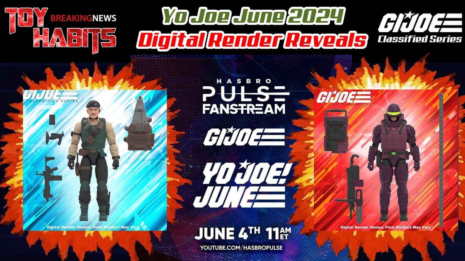 GI Joe Day 2025 Classfiied Series Digital Render Reveals - Toy Habits