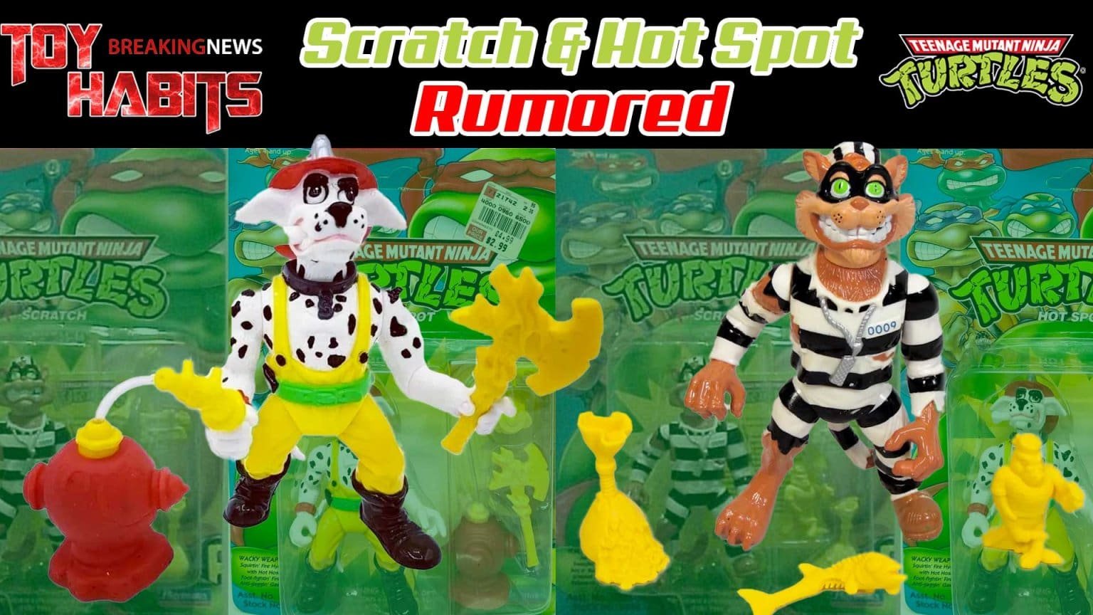 Classic Scratch & Hot Spot TMNT Playmates Rumored