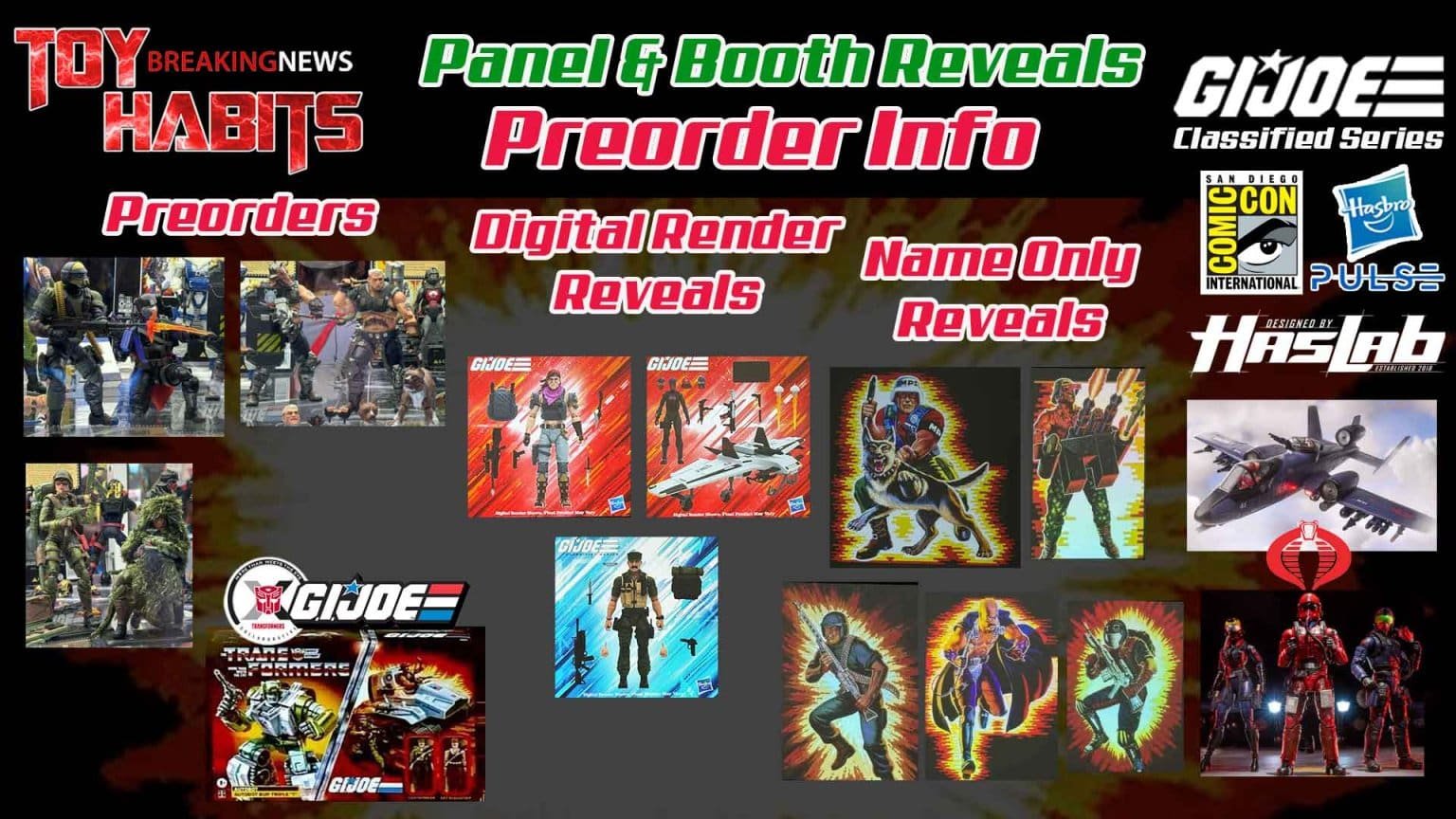 GI Joe Classified Series SDCC 2024 Booth, Panel Reveals, and Preorder ...