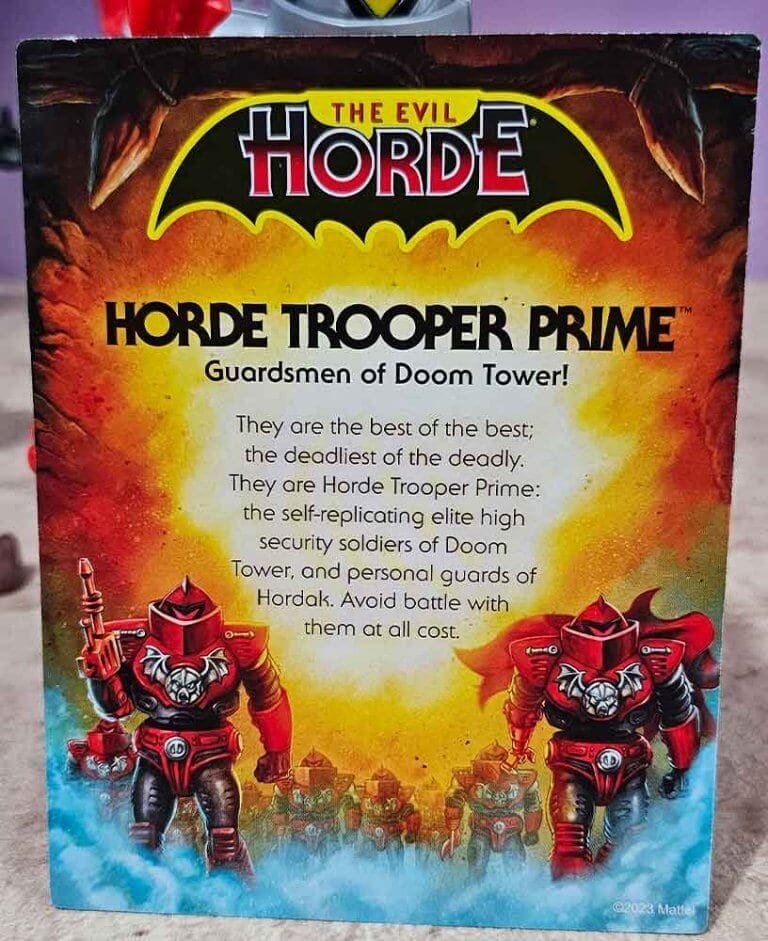 Horde Trooper Prime & Hover Robot MOTU Origins In-Hand Images