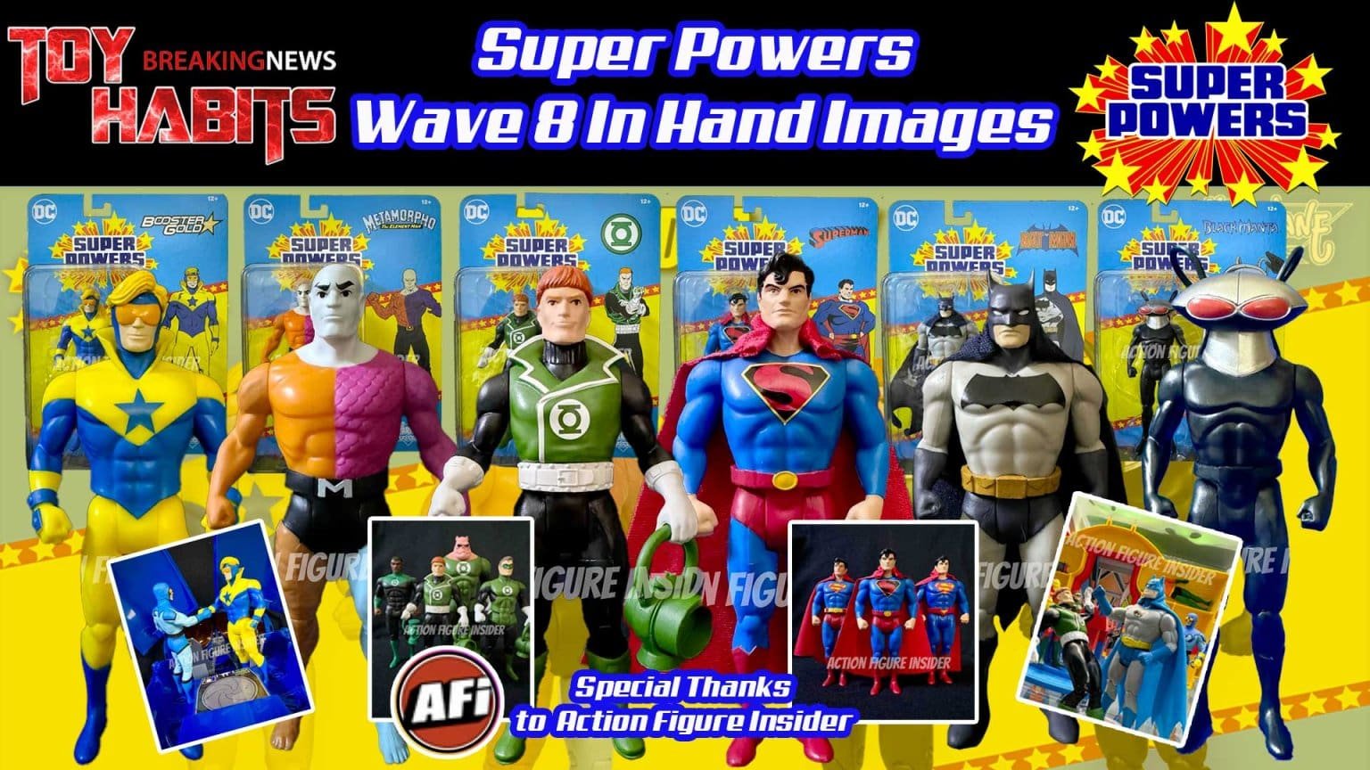McFarlane DC Super Powers Wave 8 In Hand Images