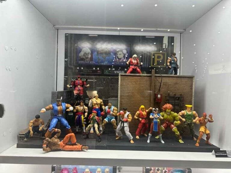 Street Fighter NYCC 2024 Jada Toys Booth reveals