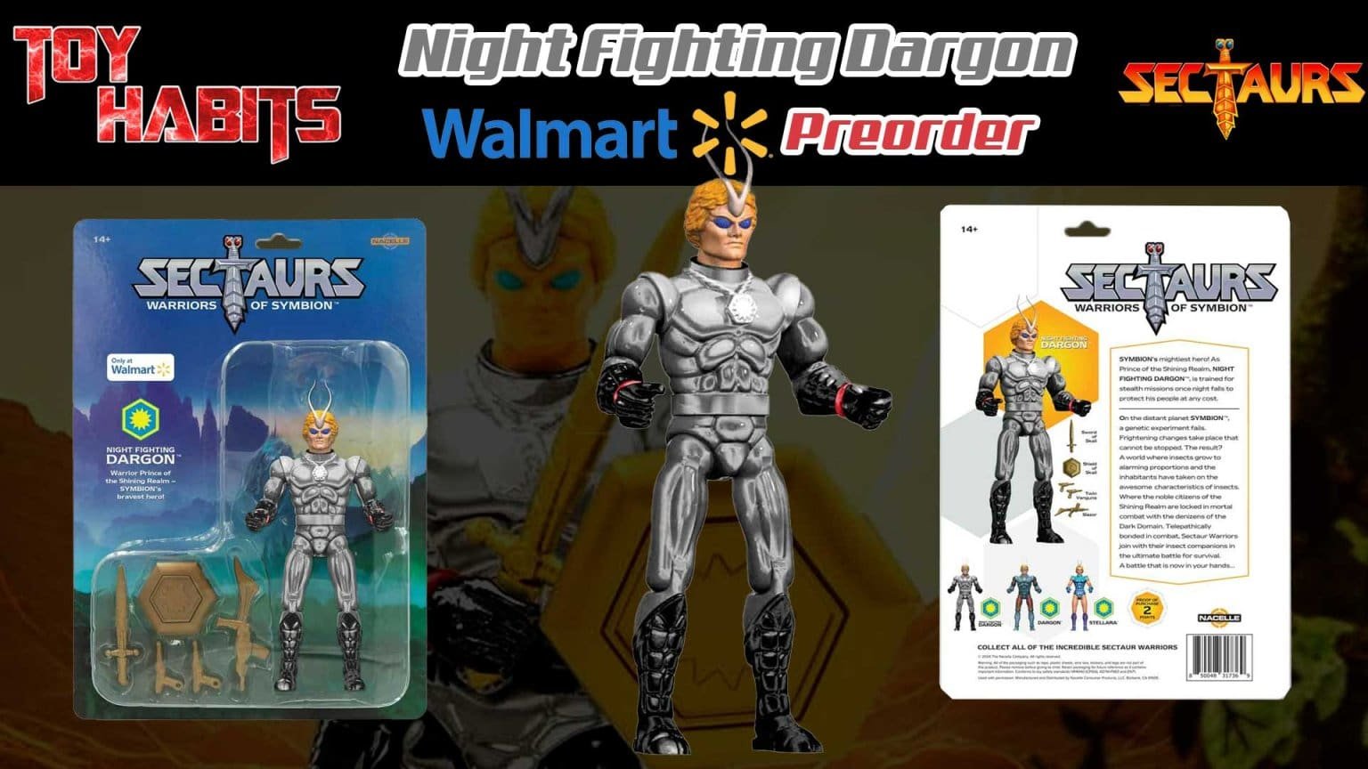 Night Fighting Dargon Sectaurs Walmart Exclusive Preorder - Toy Habits