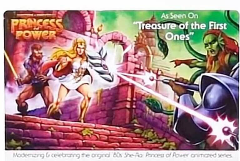 She Ra Cartoon Collection Card Art Reveal and Teases