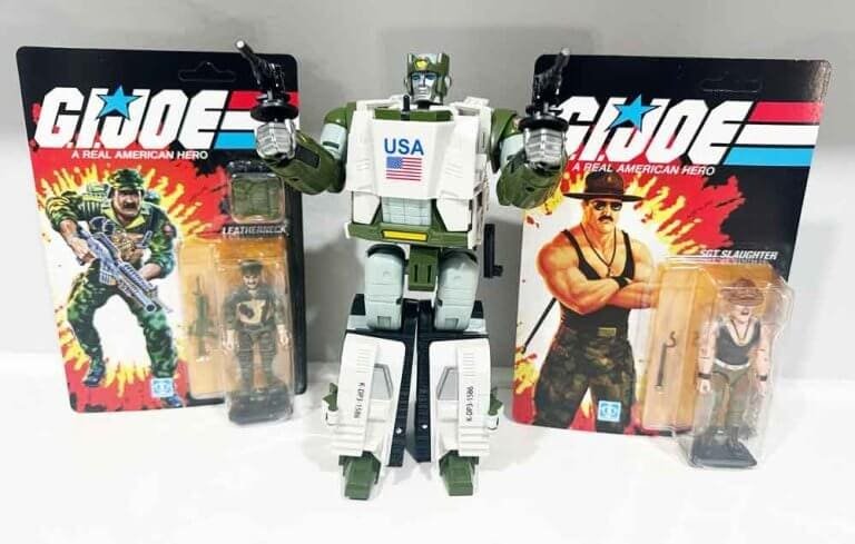 Triple T Kup GI Joe Transformers Crossover In Hand Images