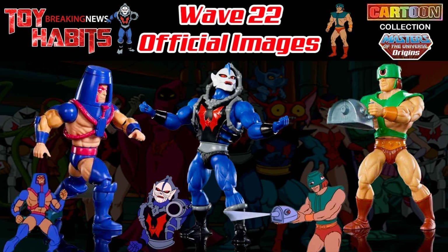 MOTU Origins Cartoon Collection Wave 22 Official Images