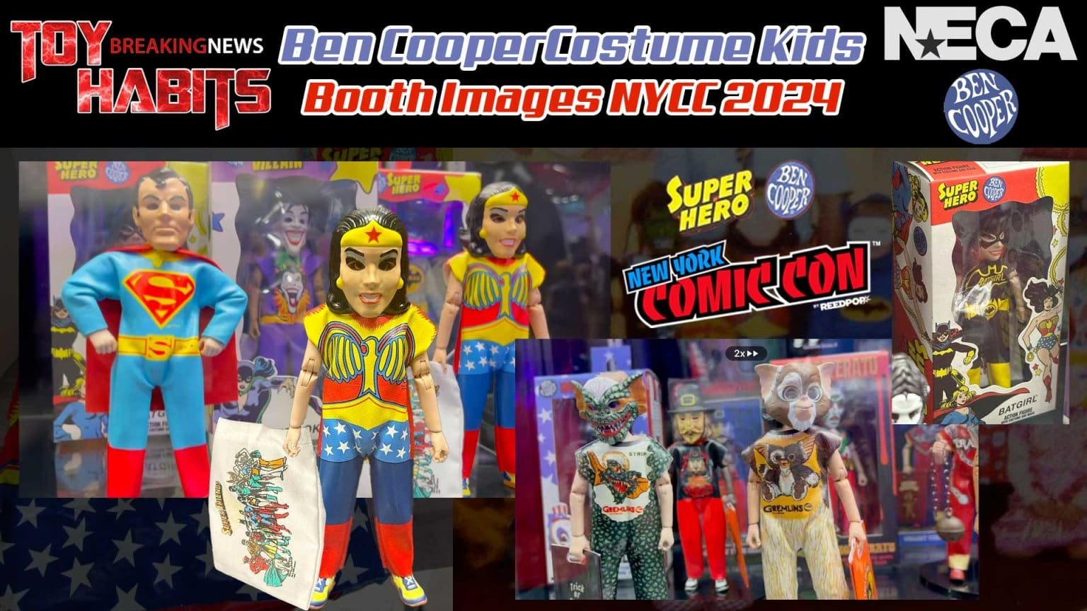 Ben Cooper Costume Kids Collection NECA NYCC 2024 Booth