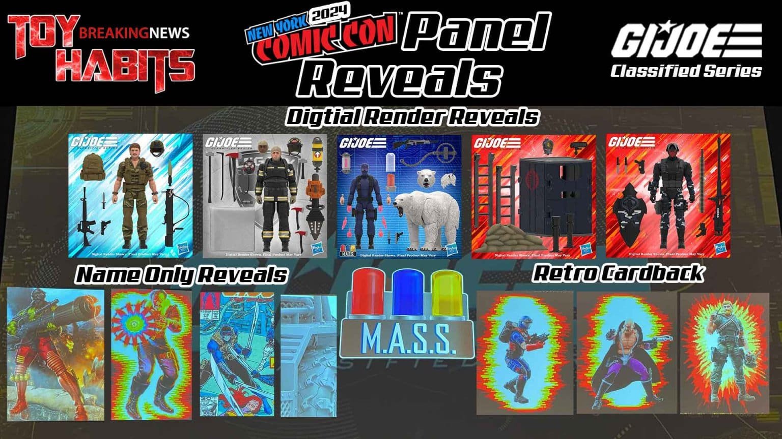 GI Joe Classified Series NYCC 2024 Panel Reveals - Toy Habits