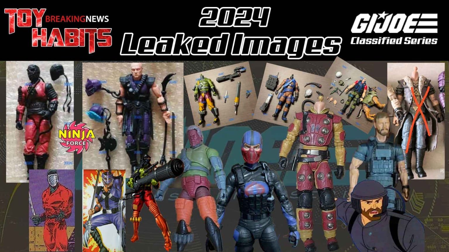 GI Joe Classified Series Leaked Images 2024 Roundup