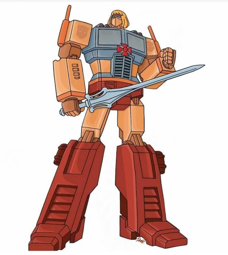 MOTU Transformers Crossover in Development