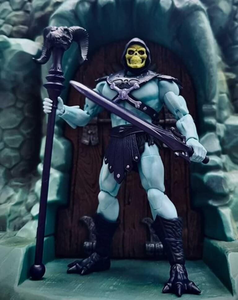 Skeletor Masterverse Vintage Collection In-Hand Images - Toy Habits