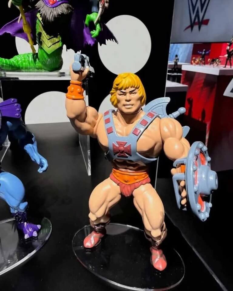 Retro He-Man & Skeletor MOTU Origins 2-Pack Hi Res Art Reveal