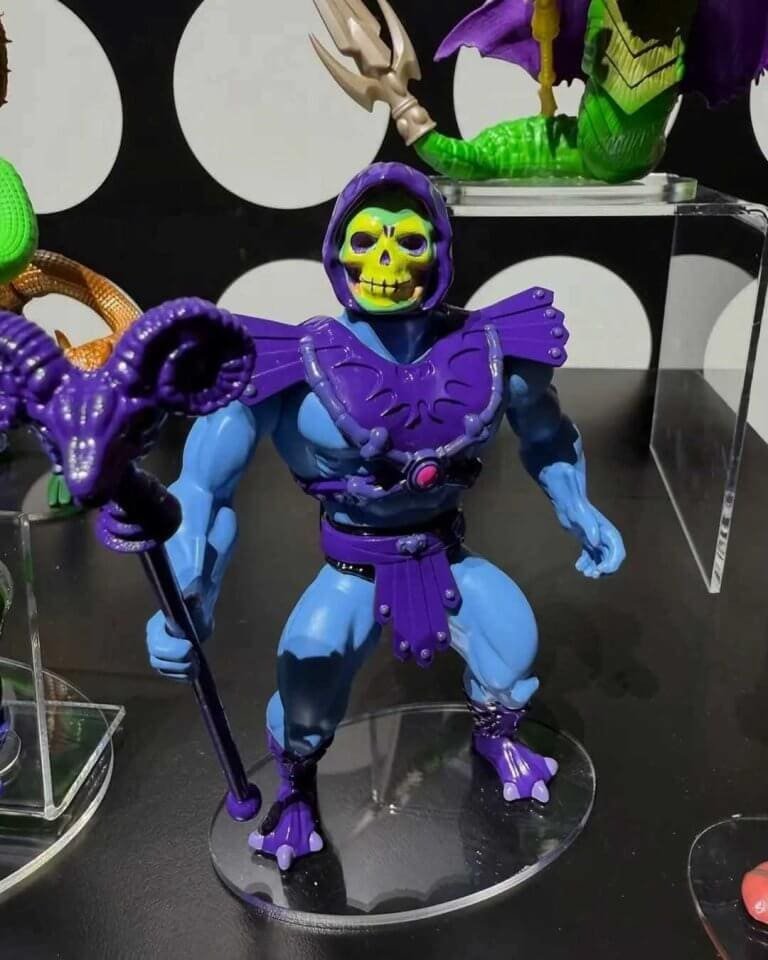 Retro He-Man & Skeletor MOTU Origins 2-Pack Hi Res Art Reveal