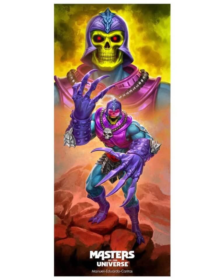 New Eternia Terror Claws Skeletor Masterverse Hi Res Art Reveal
