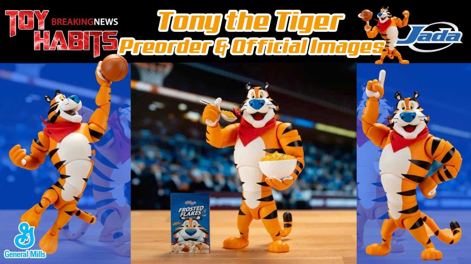 Tony the Tiger Jada Toys Preorder & Official Images