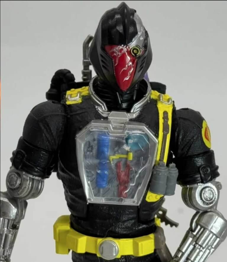 BAT Retro Cardback GI Joe Classified Series In-Hand Images - Toy Habits