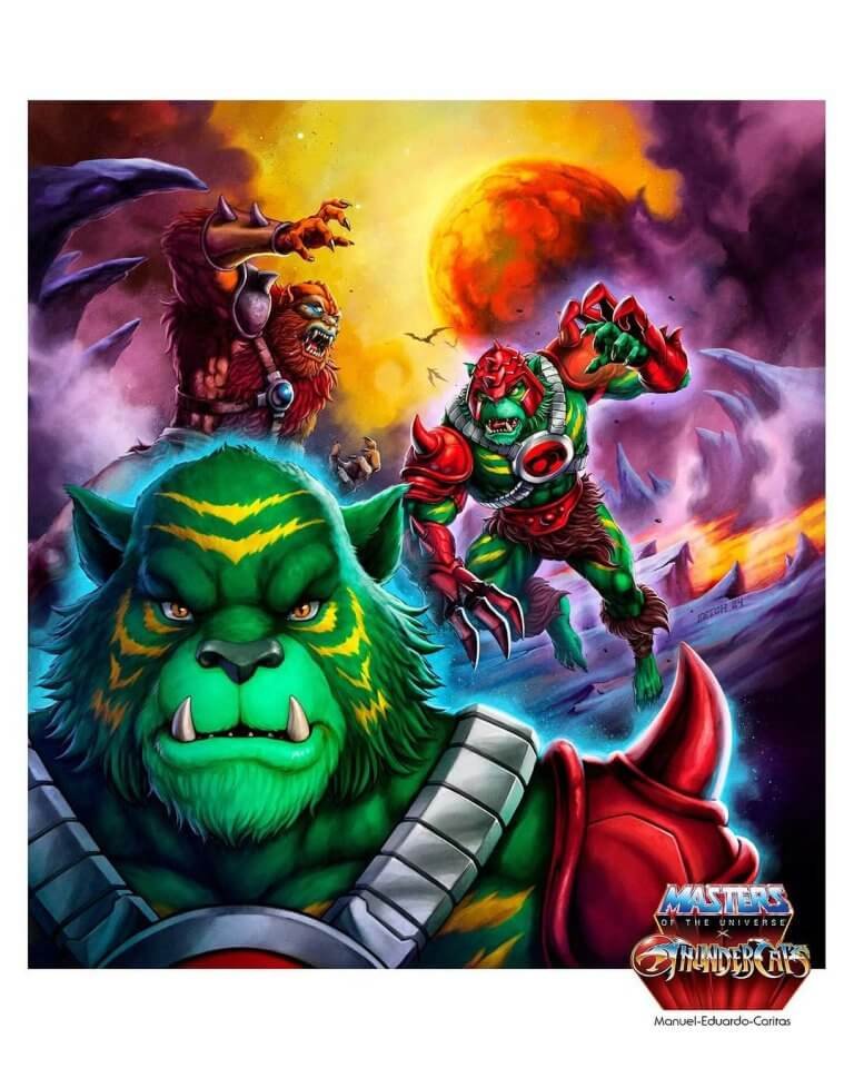 Battle Cat-Man MOTU Origins ThunderCats Hi-Res Art Reveal - Toy Habits