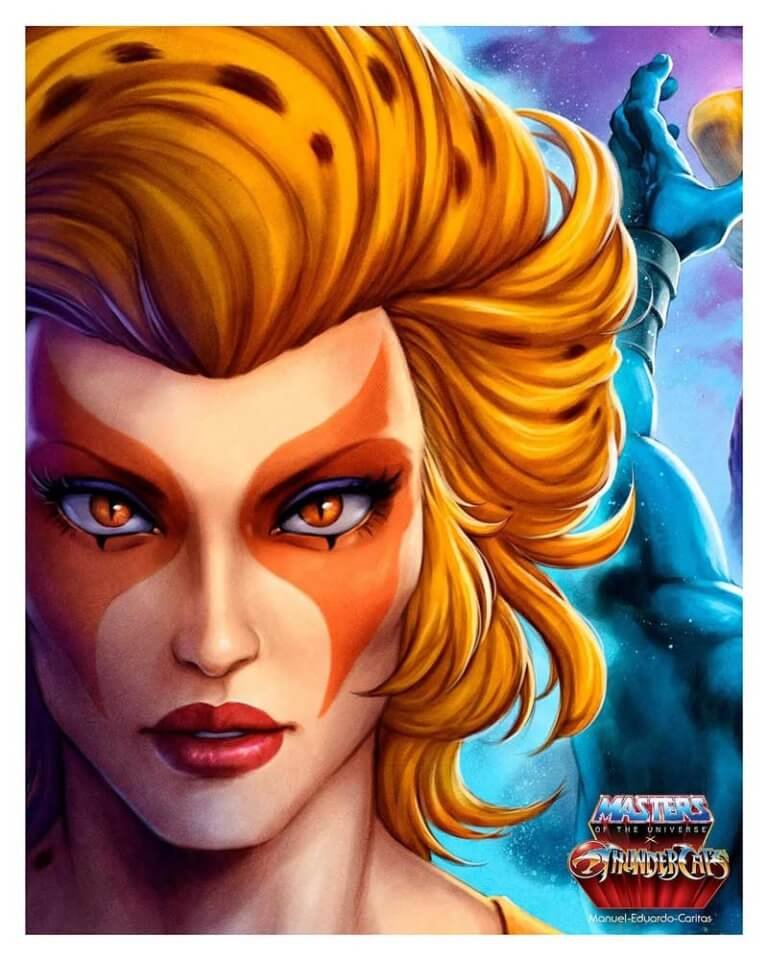 Cheetara MOTU Origins ThunderCats Hi-Res Art Reveal