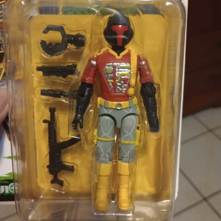 Python Patrol BAT GI Joe Super7 ReAction+ Target Exclusive Confirmed