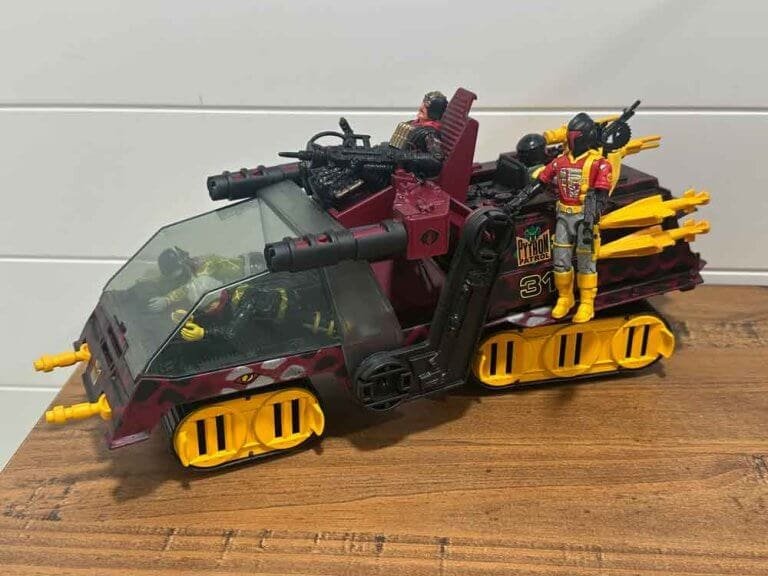 Python Patrol BAT GI Joe Super7 ReAction In Hand Review
