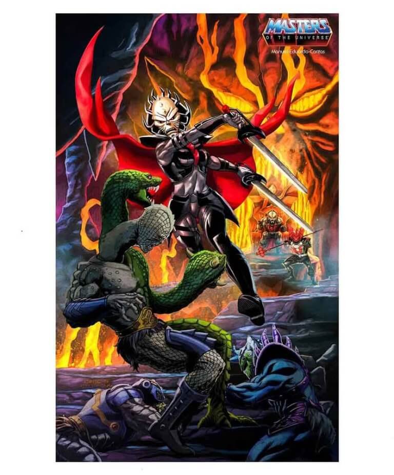 Despara MOTU Origins Mattel Creations Package & Art Reveal
