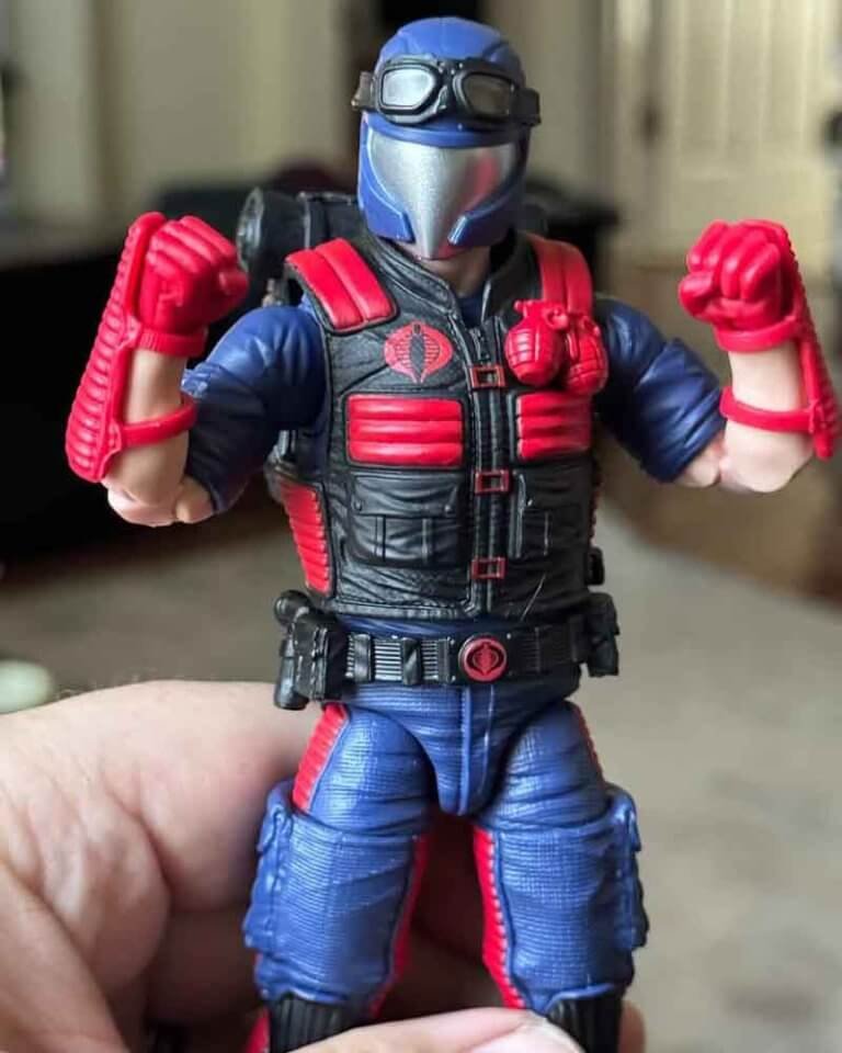 Retro Cobra Viper GI Joe Classified Series In Hand Images