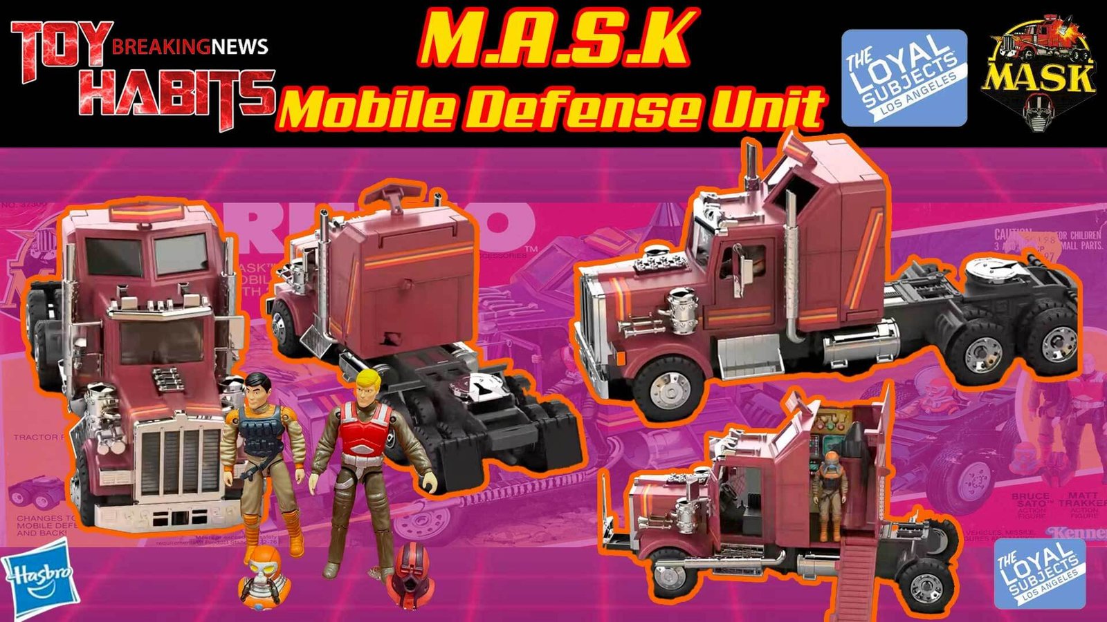 MASK Mobile Defense Unit Loyal Subjects Official Reveal