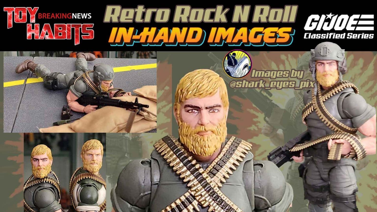 Rock N Roll GI Joe Classified Series Retro In-Hand Images