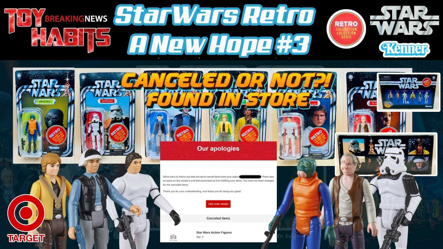 Star Wars Retro Collection A New Hope #3 Canceled or Not?!
