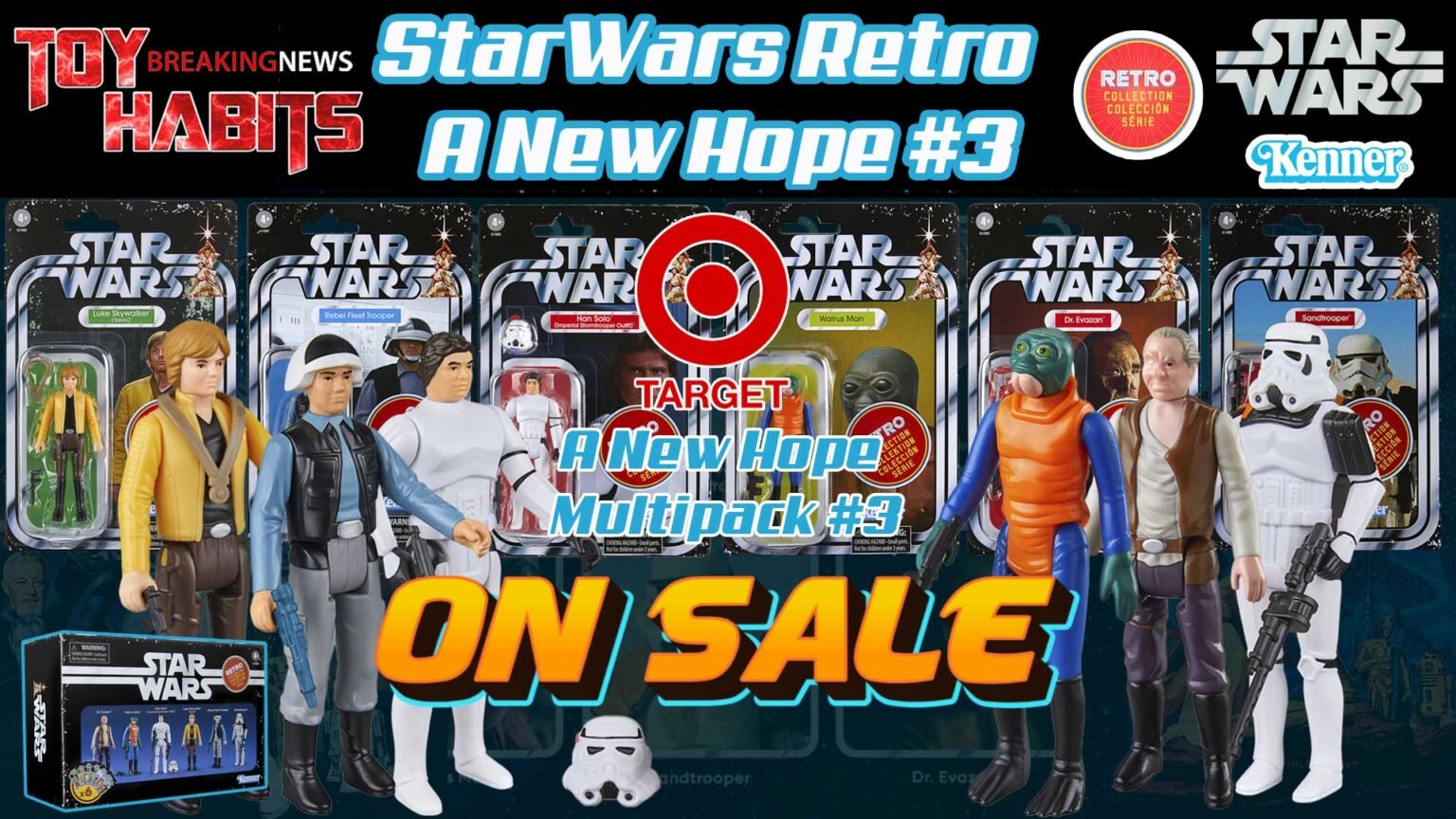 Star Wars Retro Collection A New Hope #3 Preorder