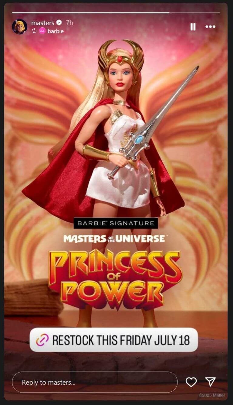 She-Ra Barbie Mattel Creations Exclusive Update and Preorder - Toy Habits