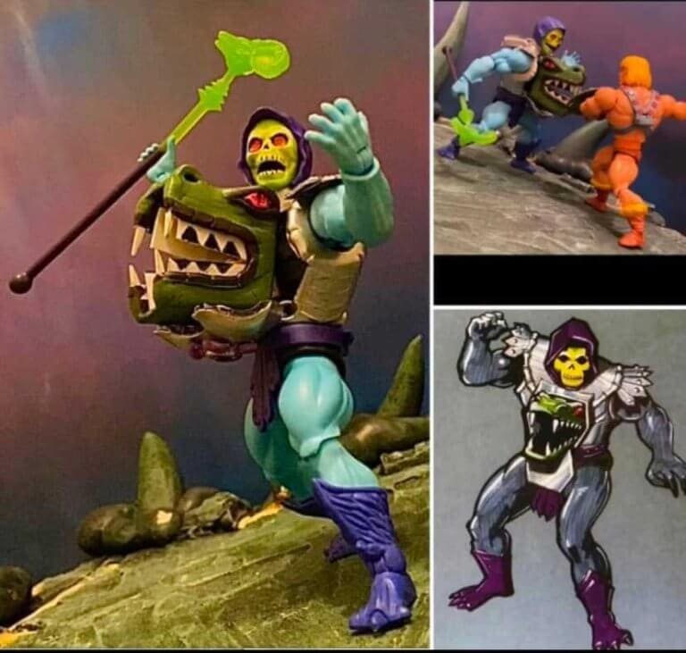 Fright Zone MOTU Origins Playset Hi Res Art Reveal