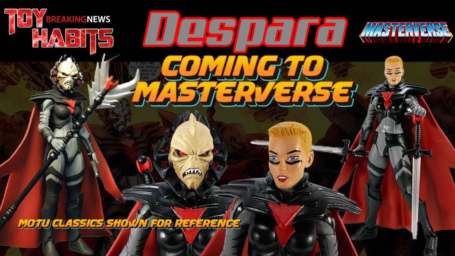 Despara Coming to the MOTU Masterverse Line - Toy Habits