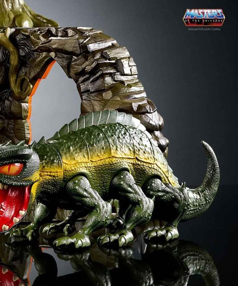 Fright Zone MOTU Origins Playset Hi Res Art Reveal