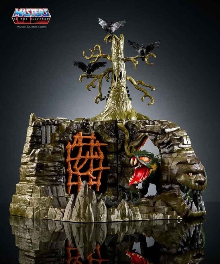 Fright Zone MOTU Origins Playset Hi Res Art Reveal