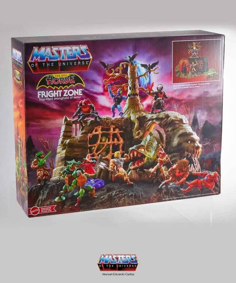 Fright Zone MOTU Origins Playset Hi Res Art Reveal