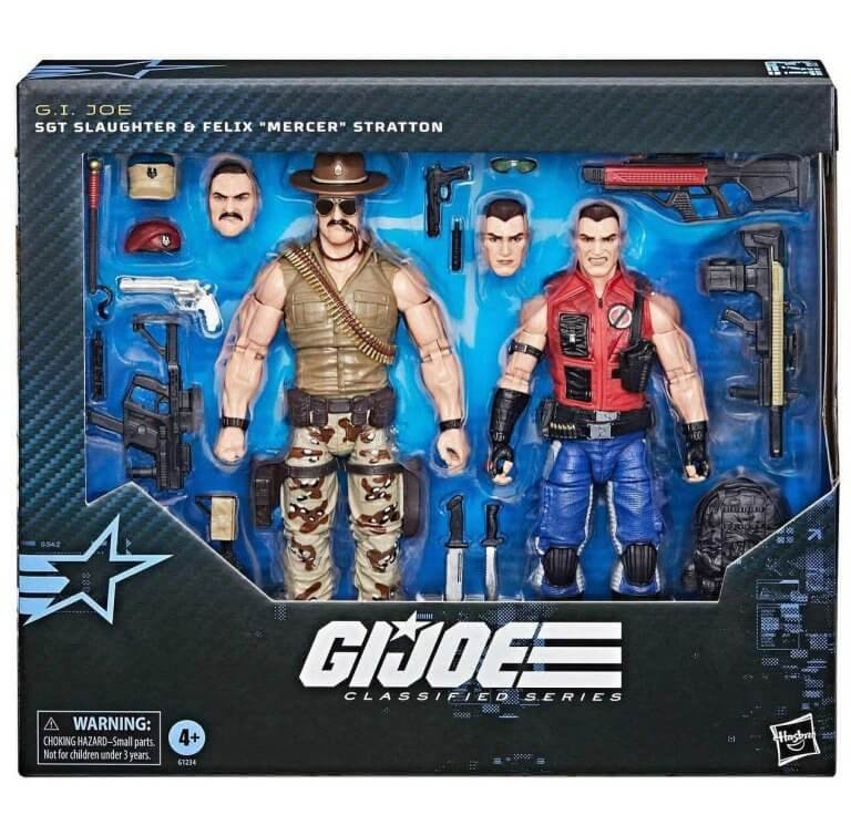 BAT Retro Cardback GI Joe Classified Series In-Hand Images - Toy Habits