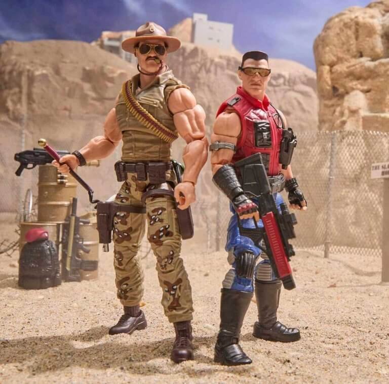 Sgt. Slaughter and Mercer Renegades GI Joe Classified Series 2-Pack In ...