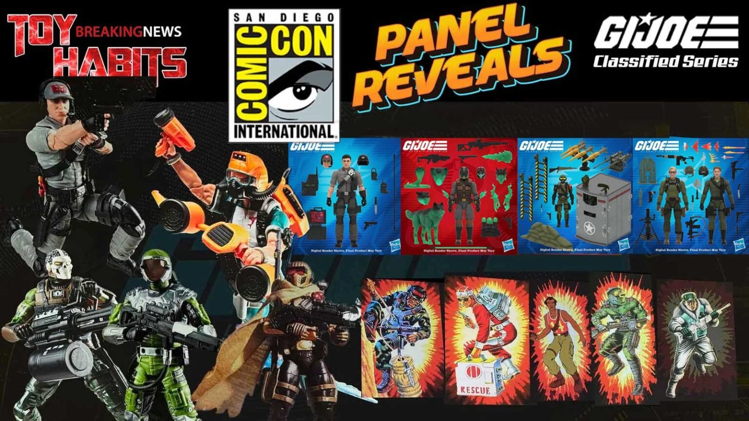 GI Joe Classified Series SDCC 2025 Panel Reveals - Toy Habits