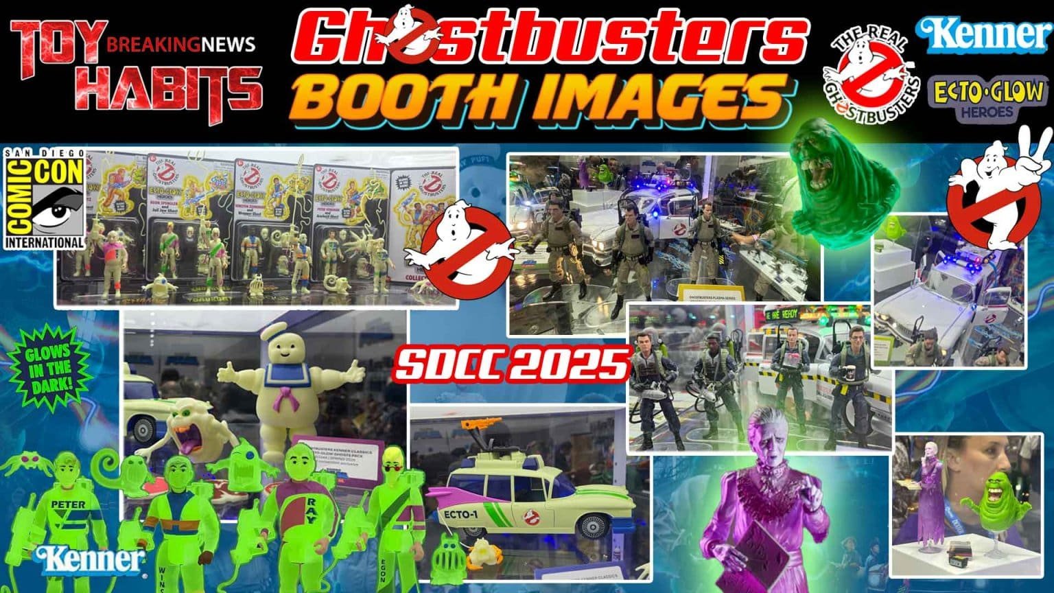 Ghostbusters SDCC 2025 Hasbro Booth Images