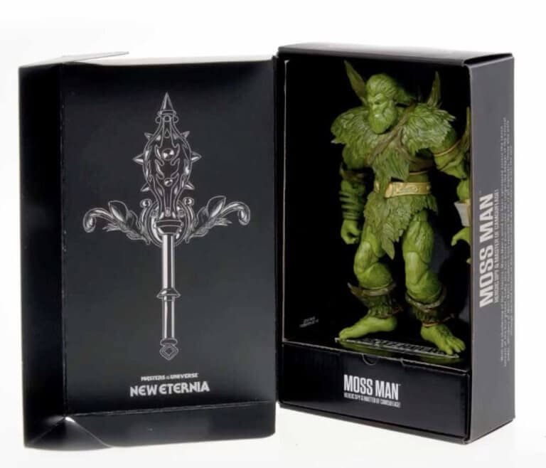 Moss Man New Eternia Masterverse Box Reveal - Toy Habits