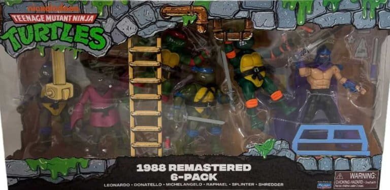 TMNT Classic Remastered Target Exclusive 6 Pack On Target
